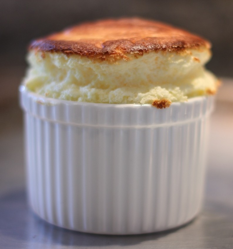 meyer lemons: lemon soufflé with blackberry sauce | daisy's world