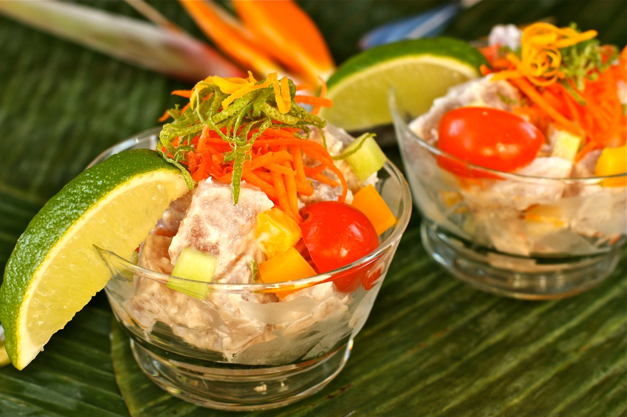 raw: tahitian poisson cru | daisy's world